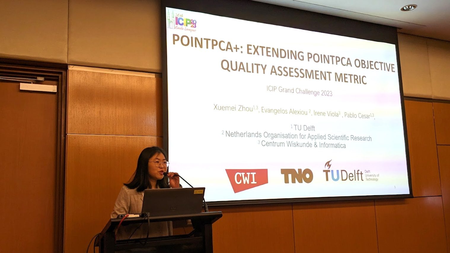 CWI researchers present their latest work at IEEE ICIP 2023 and IEEE ...